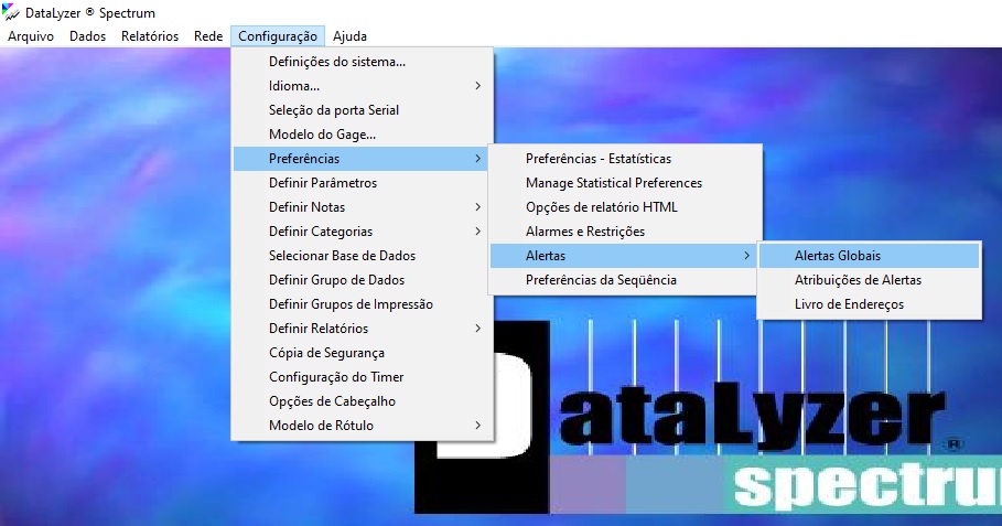 DataLyzer - Como fazer Atribuição de Alertas Globais
