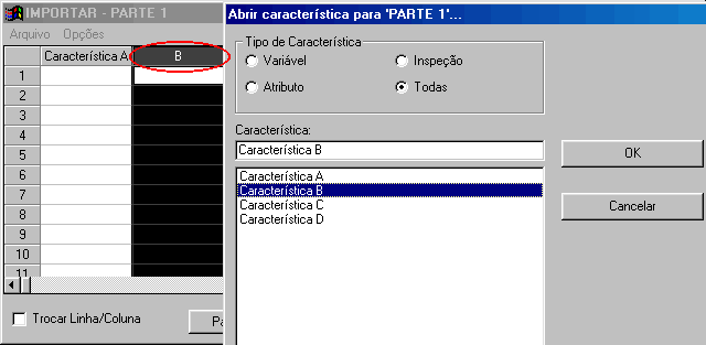 Importando dados de planilhas para o DataLyzer - CEP Tech - Software ...