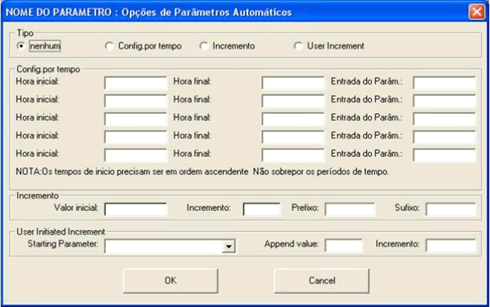 Entrada de Parâmetros Automatizada - CEP Tech - Software para CEP ...
